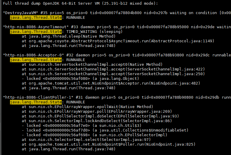 kill -3 PID命令获取java应用堆栈信息_kill -3 pid 的文件内容-CSDN博客