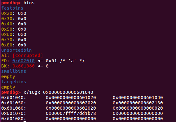 XCTF 4th-QCTF-2018——Noleak分析_wellcome to the heap world-CSDN博客