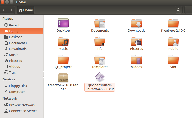 Ubuntu 安装 QtCreator (version : Qt 5.9.8)-CSDN博客