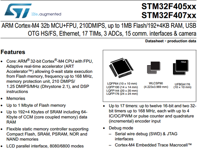 【STM32F407开发板用户手册】第3章 STM32F407整体把控_stm32f407 数据手册-CSDN博客