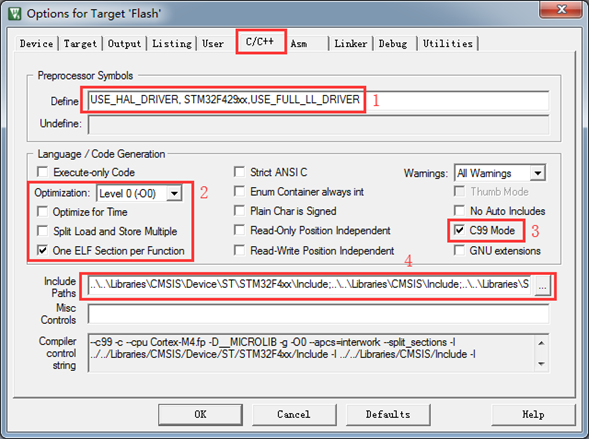 【STM32F429开发板用户手册】第4章 STM32F429工程模板建立（MDK5）_keil5 基于f429标准库模板例程-CSDN博客