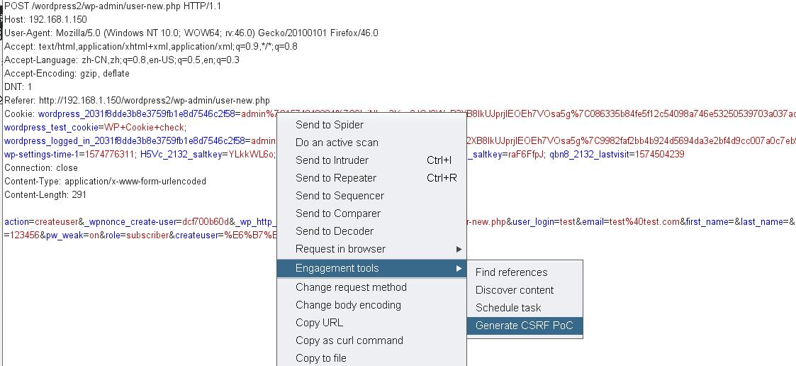 Wordpress4.7.4-CSRF漏洞复现_wordpress csrf (cve-2022-23983)-CSDN博客