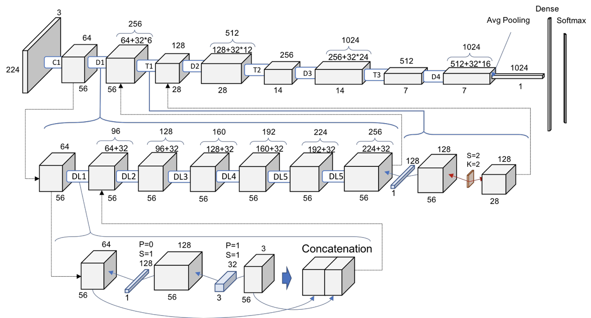 深入解析DenseNet(含大量可视化及计算)_densenet基本模块介绍-CSDN博客