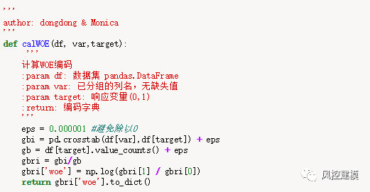 python评分卡建模-实现WOE编码及IV值计算_woe自动分箱源码-CSDN博客