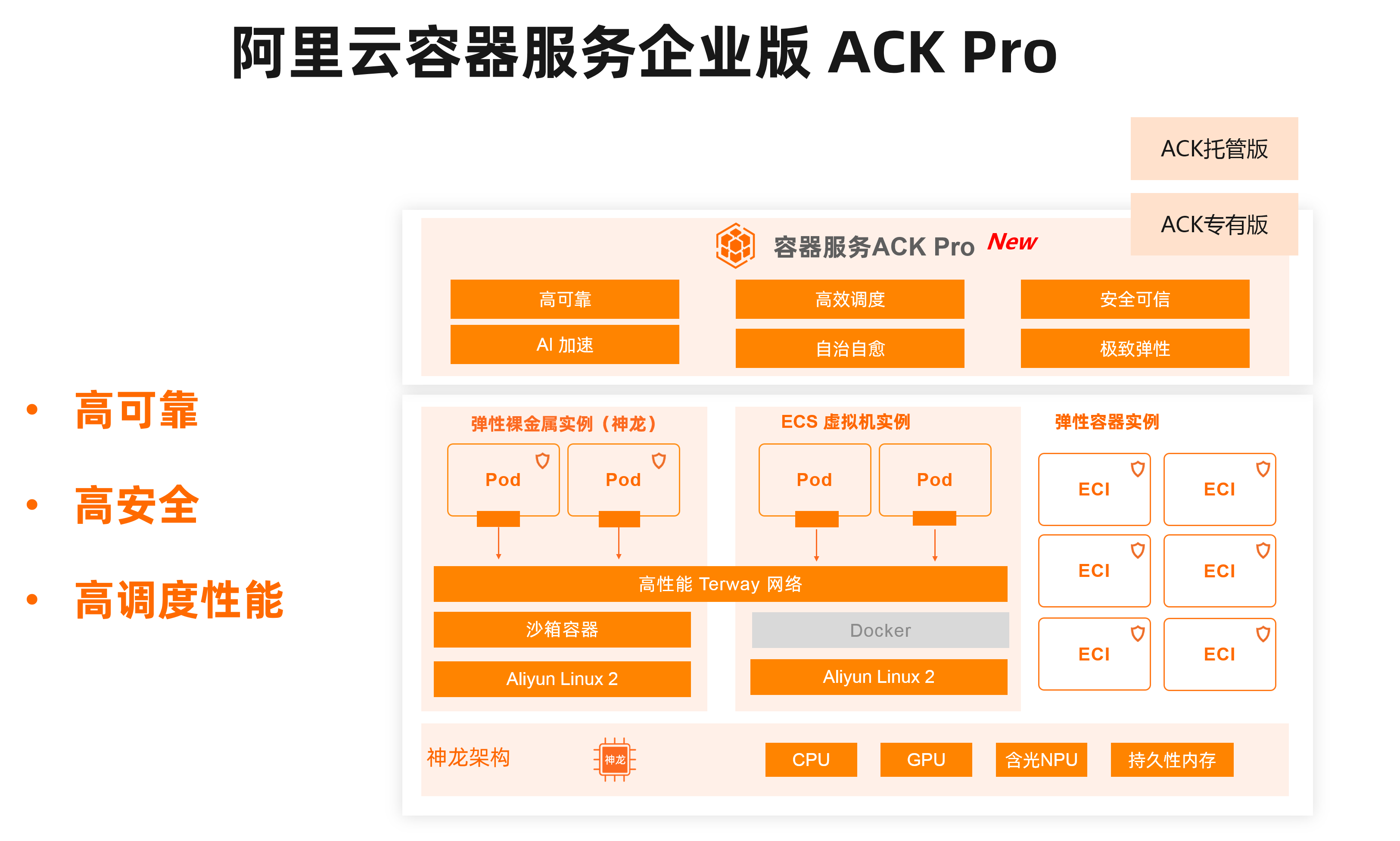 加码企业云原生进化，解读阿里云容器新品ack Pro与ackedge专用版 托管版 Csdn博客 