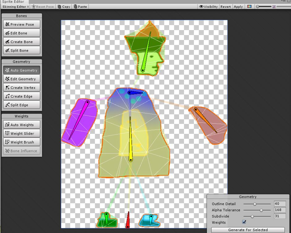 Unity2D骨骼动画 2D Animation+IK入门-CSDN博客