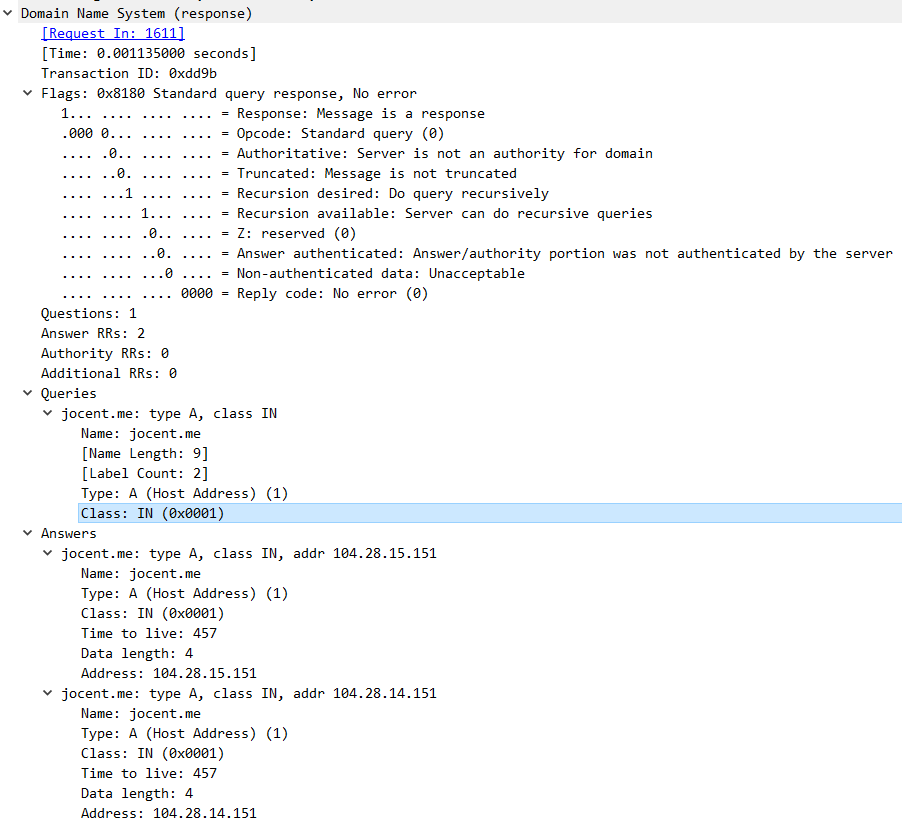 DNS协议详解及报文格式分析_protocal dns-CSDN博客