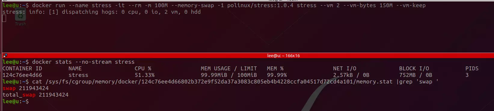 docker 内存 limit 与 swap 限制_docker --memory-swap-CSDN博客