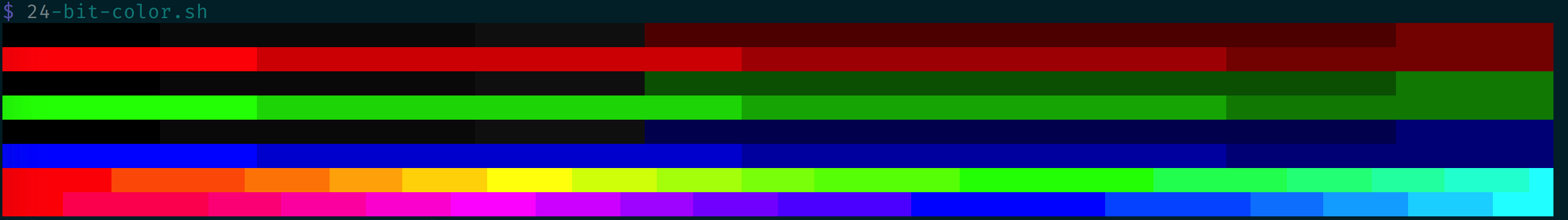 [转] 为 vim + tmux 开启真彩色(true color)_termguicolors-CSDN博客