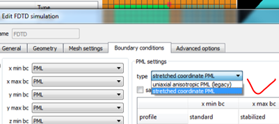 FDTD Solutions-PML_fdtd加网格和不加网格仿真结果差别大妈-CSDN博客