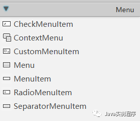 JavaFX之Scene Builder详细使用说明之组件篇（3）——菜单组件-CSDN博客