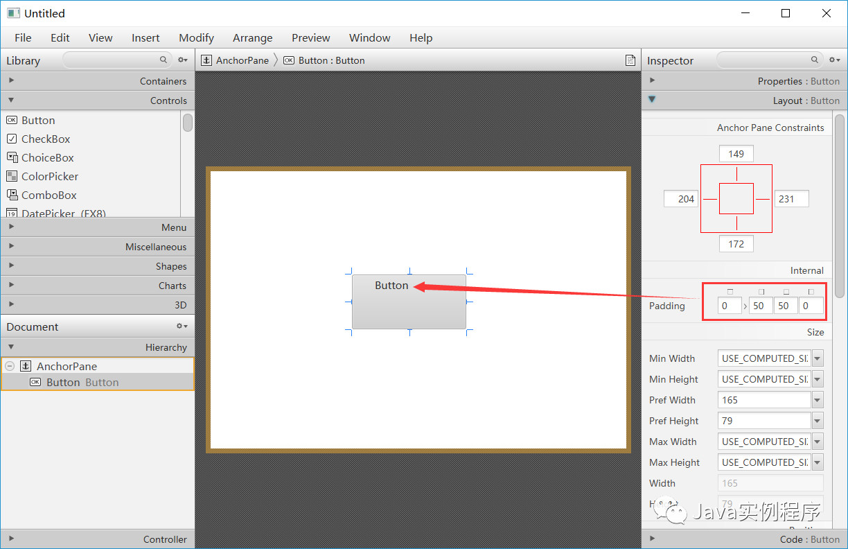JavaFX之Scene Builder详细使用说明之设置篇（3）——布局Layout_javafx layout-CSDN博客