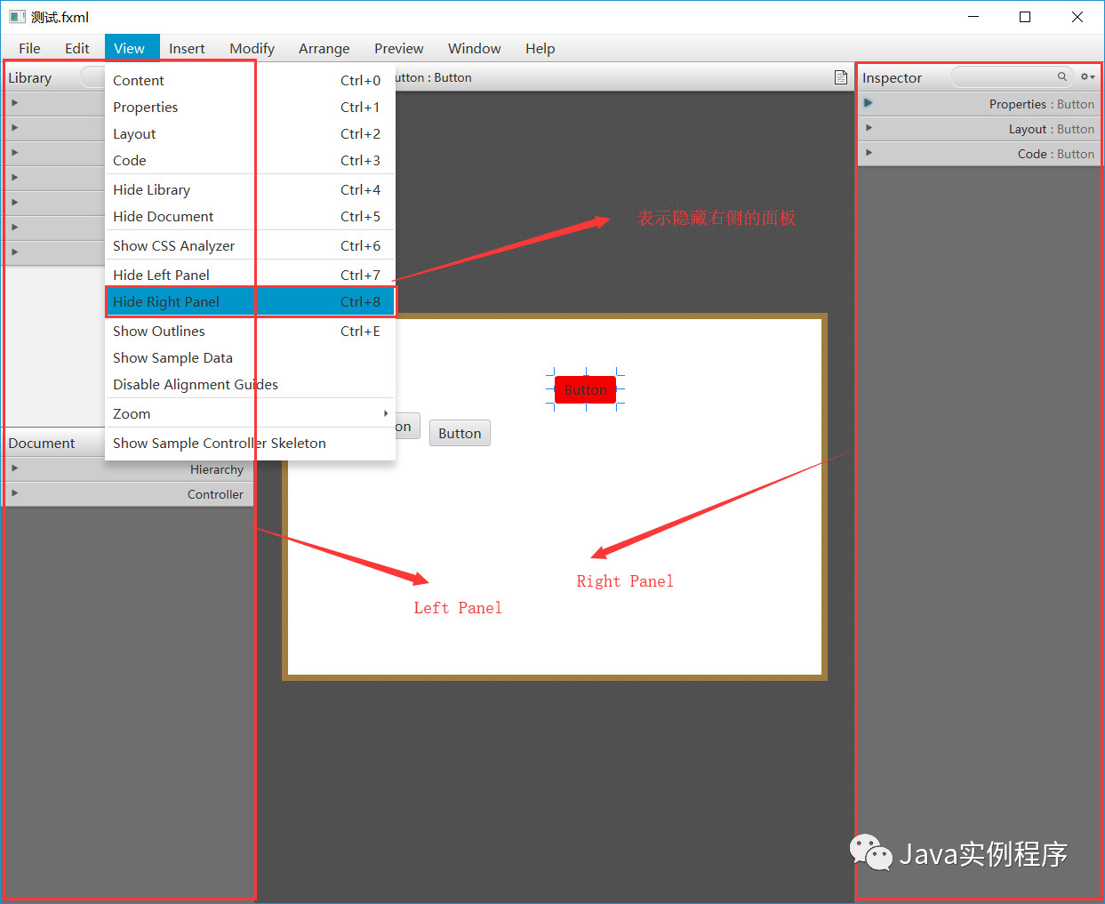 Javafx之scene Builder详细使用说明之菜单篇（3）——view菜单show Sample Controller Skeleton是什么意思 Csdn博客 