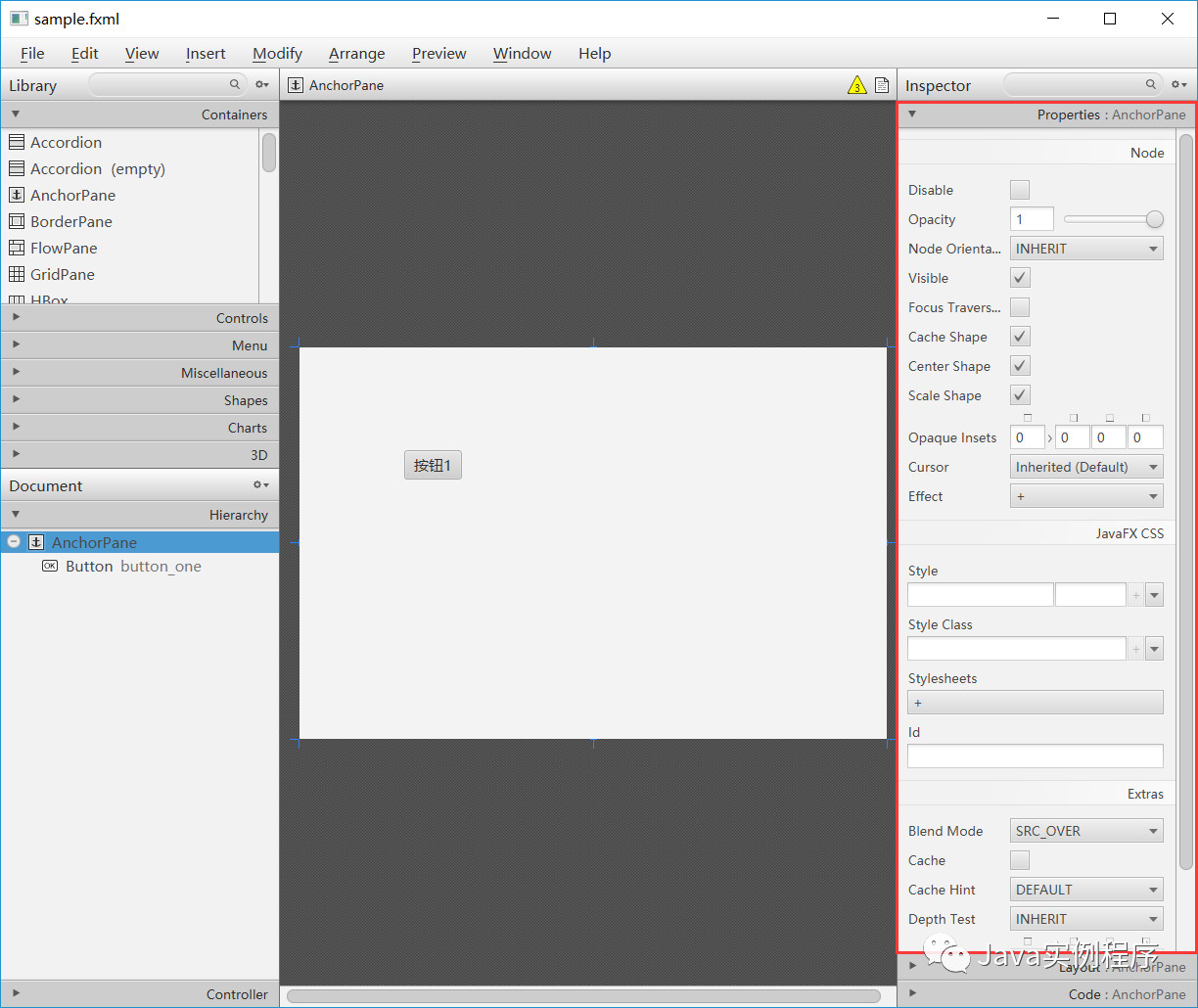 JavaFX之Scene Builder详细使用说明之设置篇（2）——属性Properties_opaqueinsets-CSDN博客