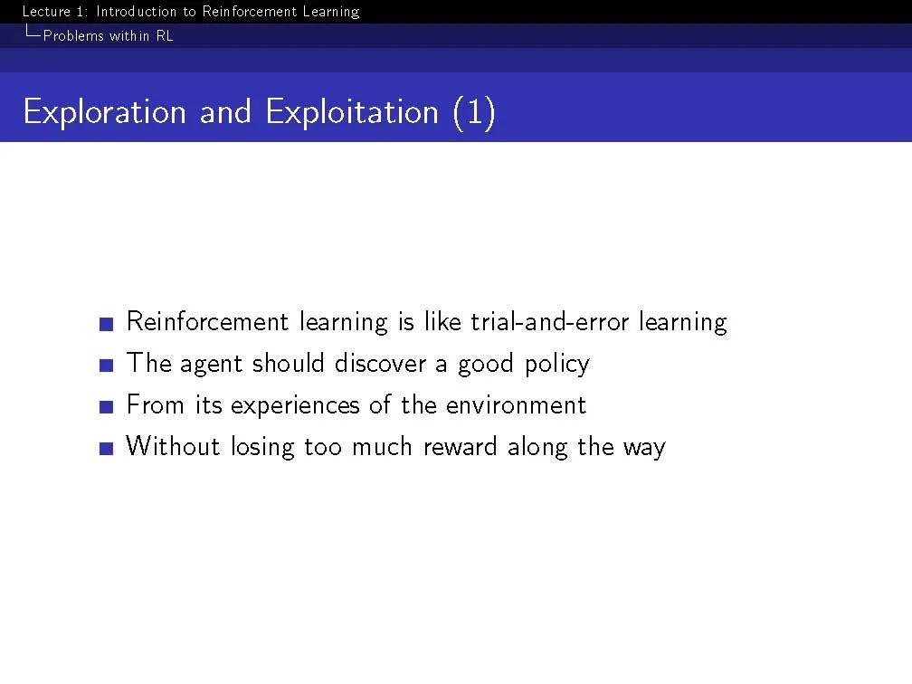 《强化学习导论》经典课程10讲，DeepMind大神David Silver主讲-CSDN博客