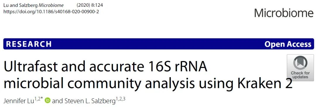 Microbiome：Kraken2进行16S物种注释又快又准，秒杀QIIME2-CSDN博客