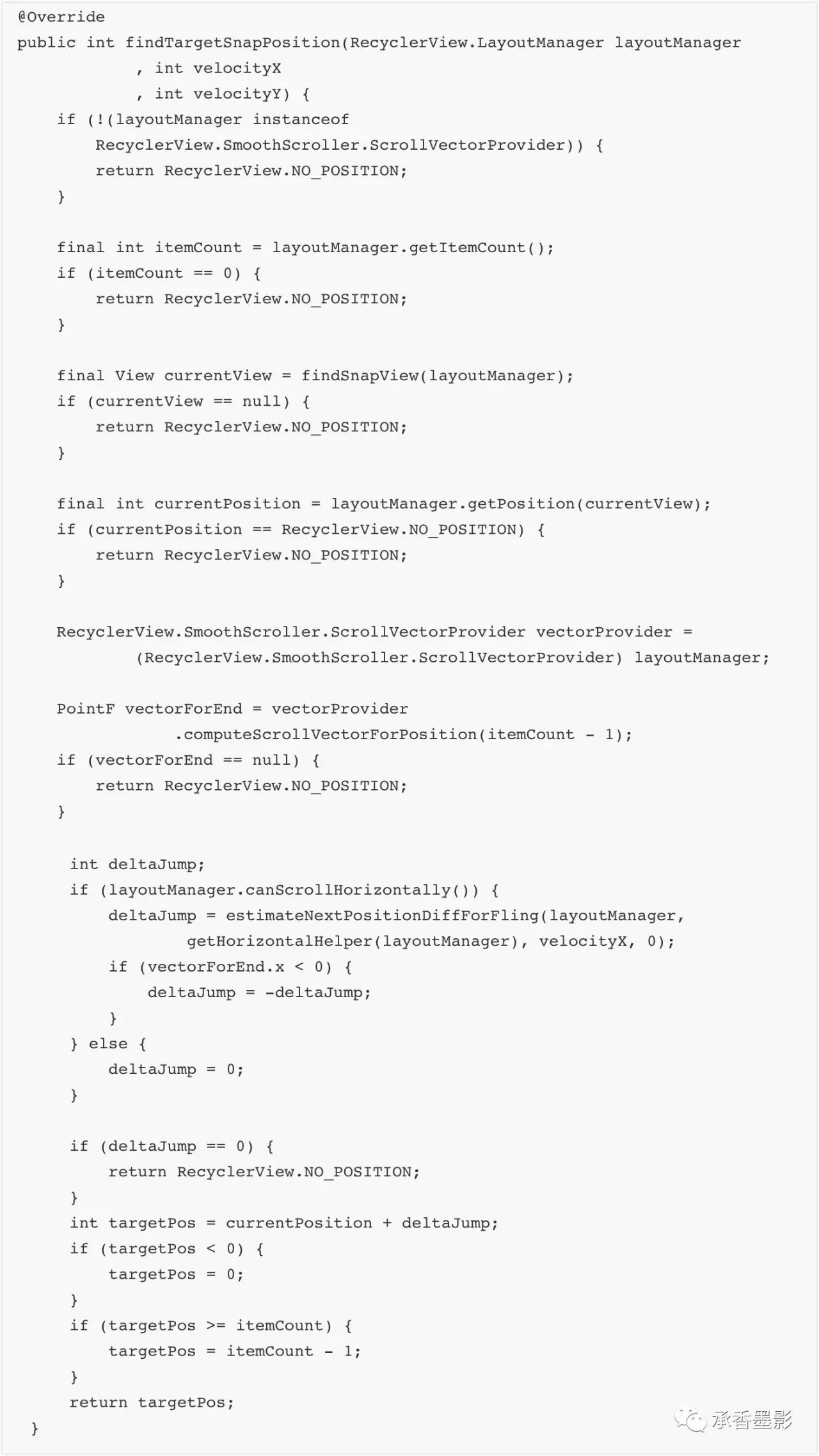 让你明明白白的使用 RecyclerView——SnapHelper 详解-CSDN博客
