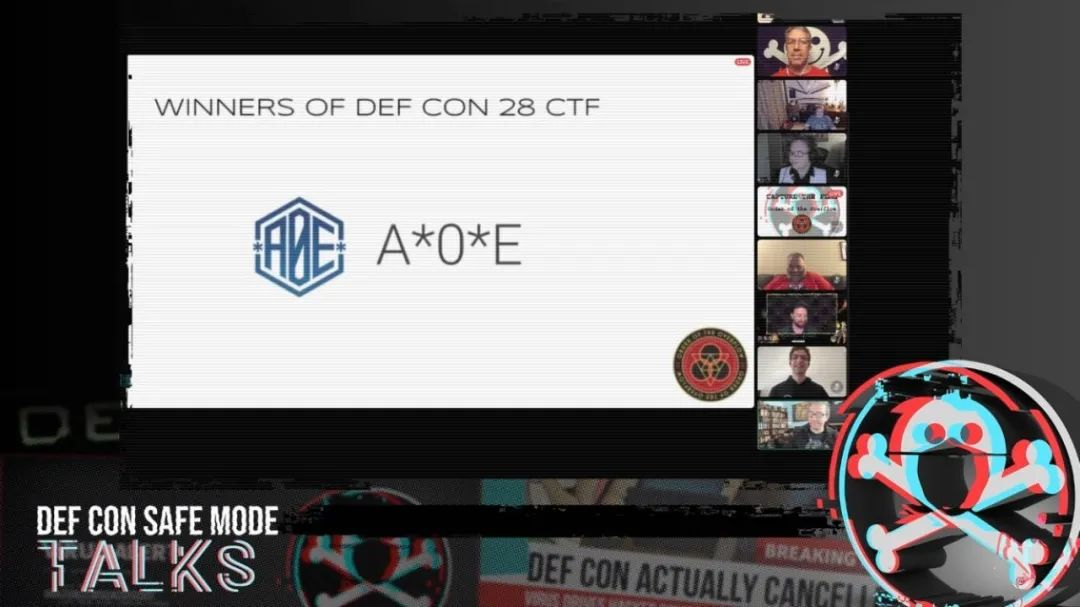 腾讯A*0*E联合战队斩获DEF CON CTF 2020决赛总冠军，刷新中国战队新纪录！_def con cef总冠军-CSDN博客