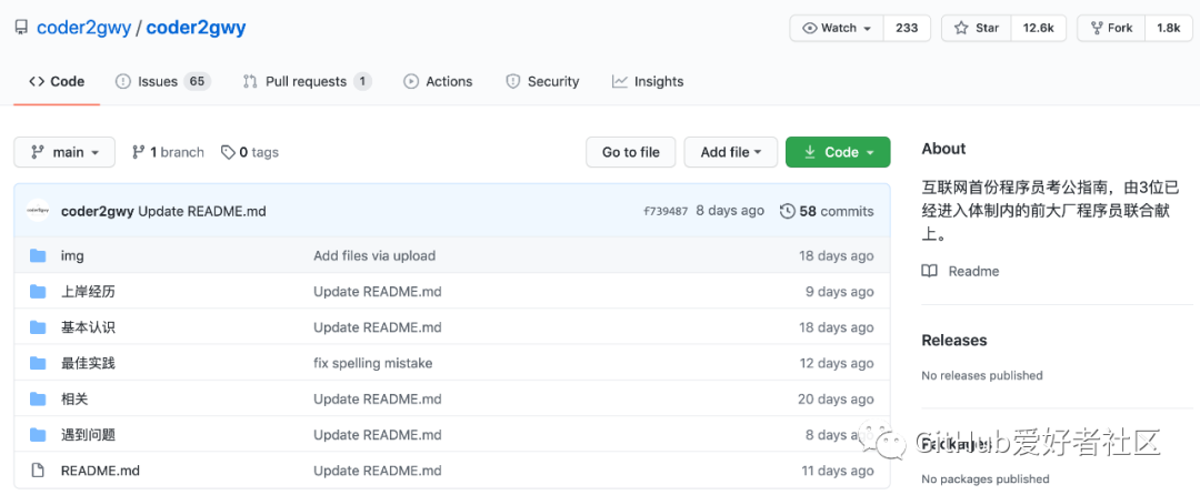 终于不用996了！GitHub刷屏！标星12.6k star！程序员成功考上公务员指南火了！-CSDN博客