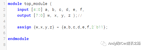 Verilog专题（一）Vectors_向量拼接 符号_Andy_ICer的博客-CSDN博客