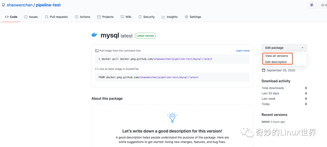 GitHub 镜像仓库服务 Ghcr 快速上手教程-CSDN博客