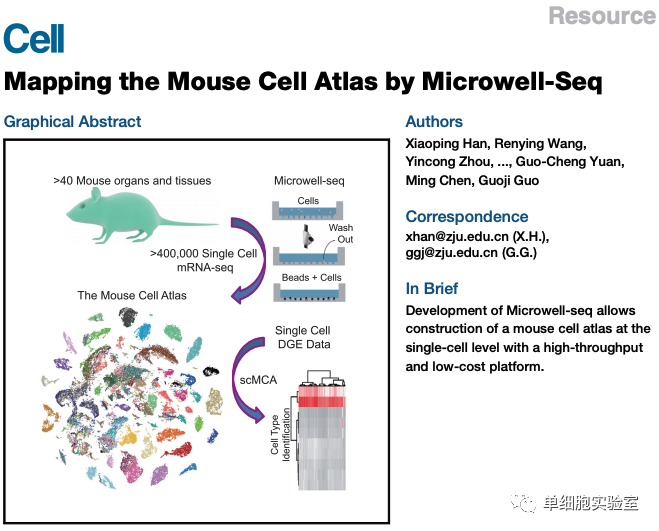 单细胞文章专列——细胞图谱-CSDN博客