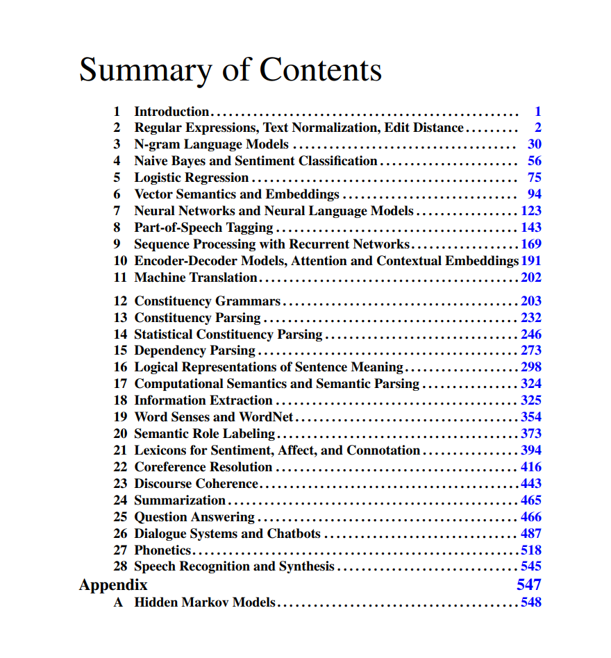 NLP必读圣经《自然语言处理综述》2020最新版_speech and language processing 第三版中文-CSDN博客
