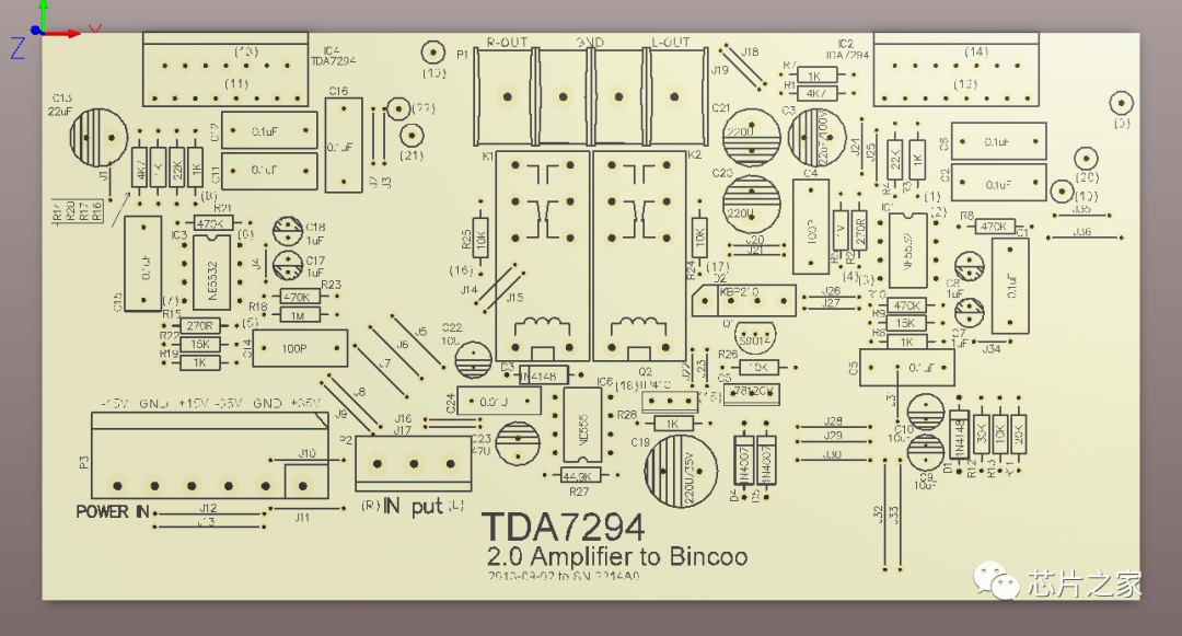 【全开源功放】意法微电子的经典芯片，TDA7294！-CSDN博客