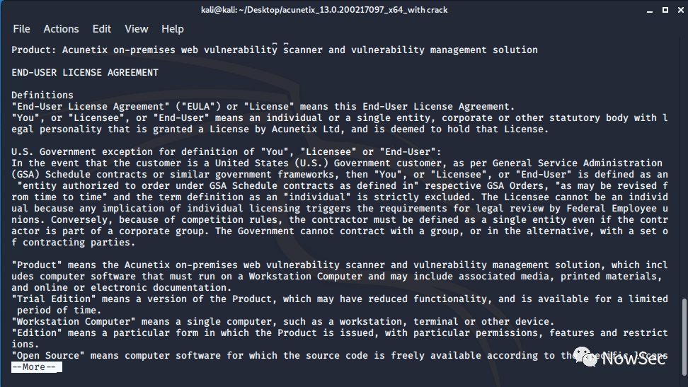 【工具分享】AWVS 13 Linux版-CSDN博客