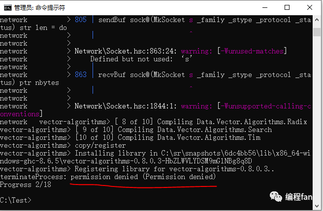 【Haskell】Stack“Permission denied”错误-CSDN博客
