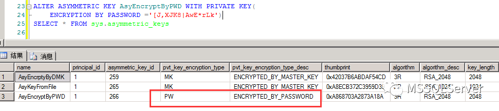 Sql Server 非对称秘钥管理sql Server 非对称密钥 Csdn博客 
