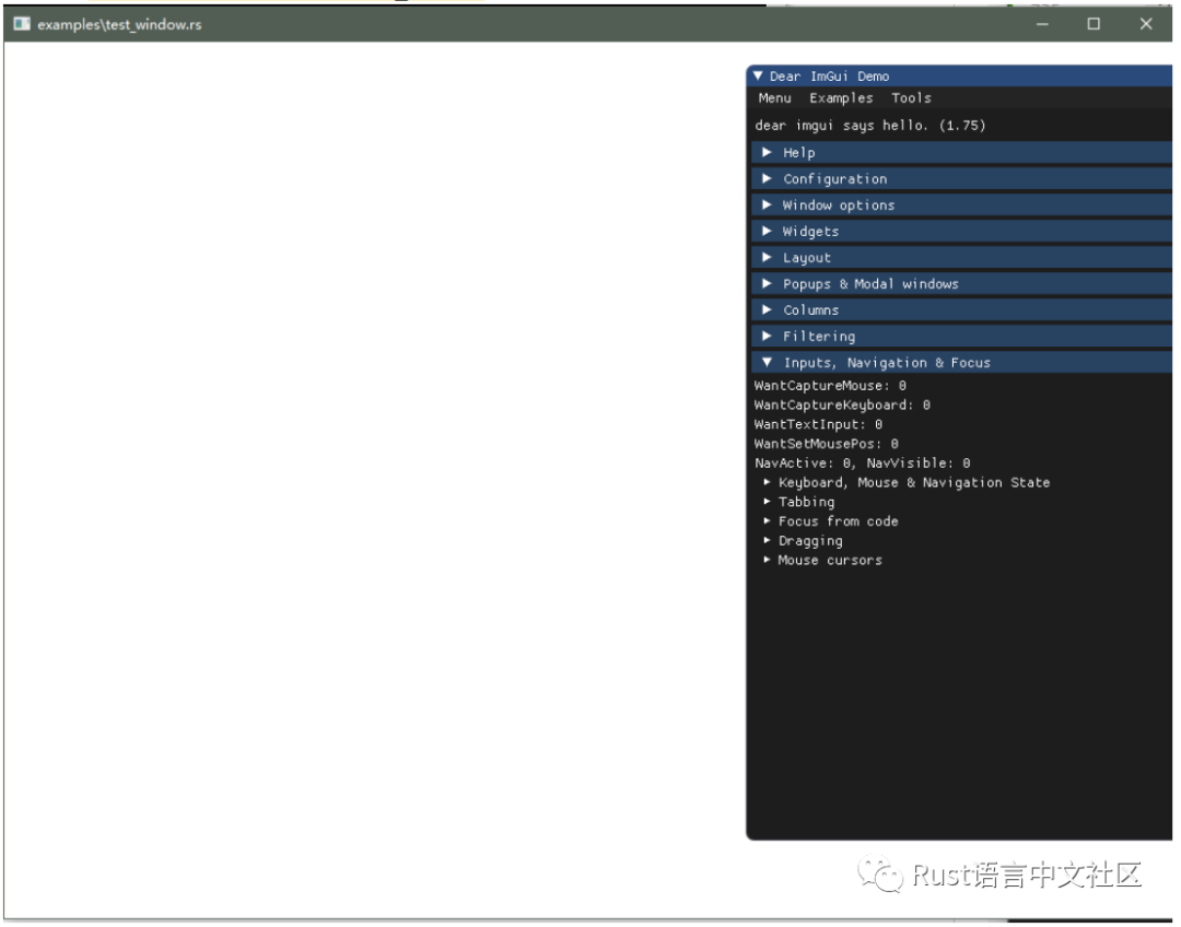 【每周一库】 imgui-rs - Rust下的Dear ImGui binding-CSDN博客