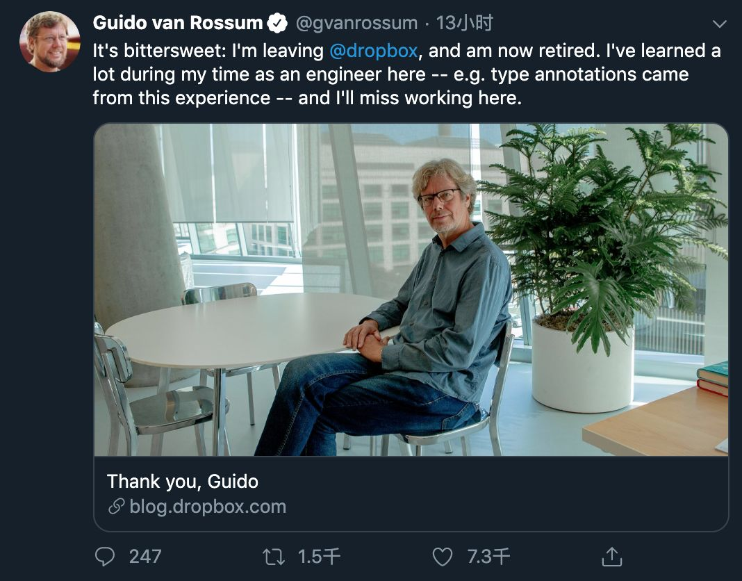 Python 之父从 Dropbox 退-CSDN博客