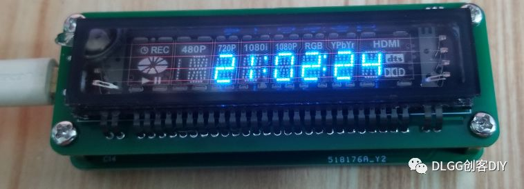【DIY】玩转VFD荧光屏（一），自制VFD时钟全资料（原理图+源码+PCB）-CSDN博客