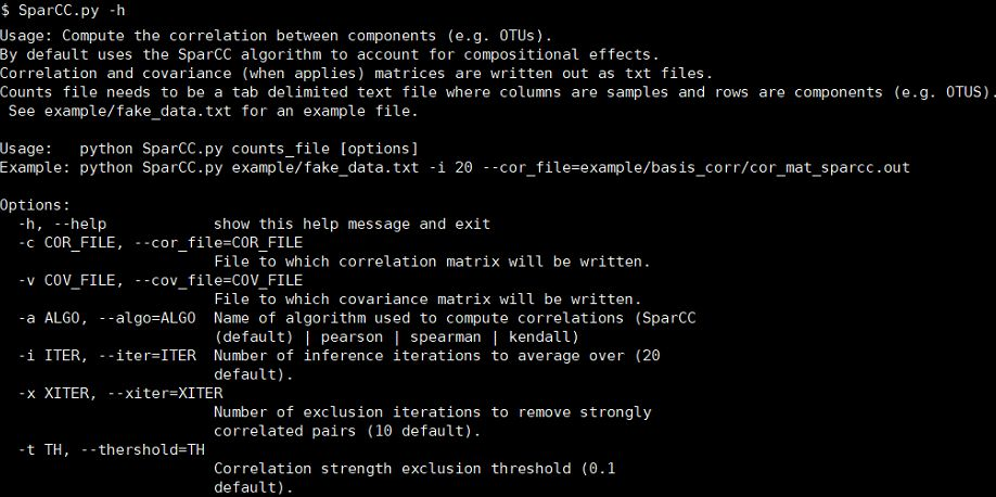 SparCC的微生物网络构建示例-CSDN博客