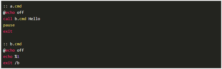 脚本语言丨Batch入门教程第四章：调用与传参_batch 传参-CSDN博客