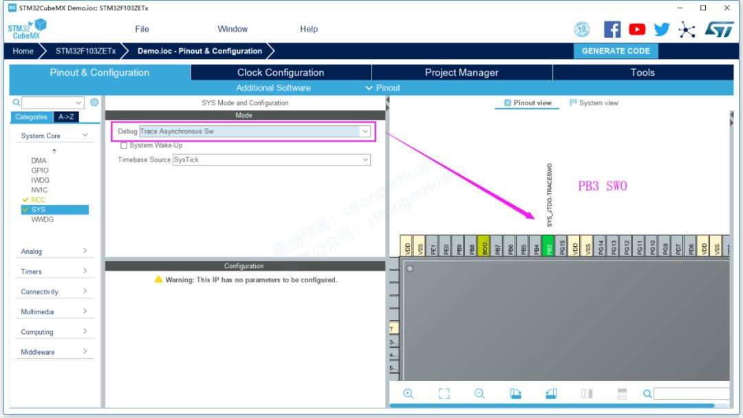 基于STM32CubeProg、『Serial Wire Viewer』SWO打印输出-CSDN博客