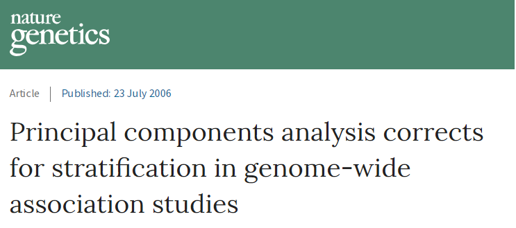 GWAS分析中使用PCA校正群体分层-CSDN博客
