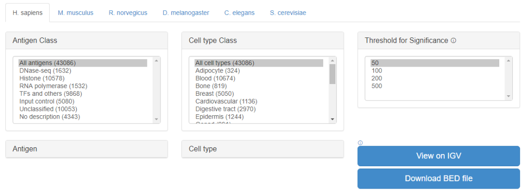 ChIP-Atlas:基于公共chip_seq数据进行分析挖掘-CSDN博客
