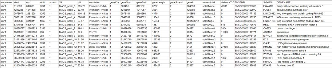 使用ChIPseeker进行peak注释-CSDN博客