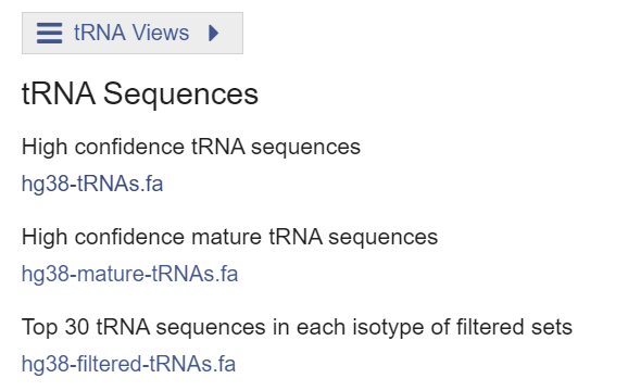 GtRNAdb:tRNA数据库简介-CSDN博客