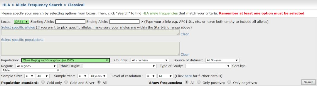 ANFD-HLA在不同人群中的频率数据库-CSDN博客