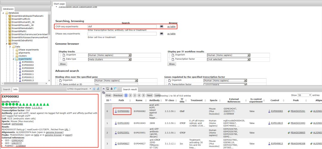 GTRD:最全面的人和小鼠转录因子chip_seq数据库-CSDN博客