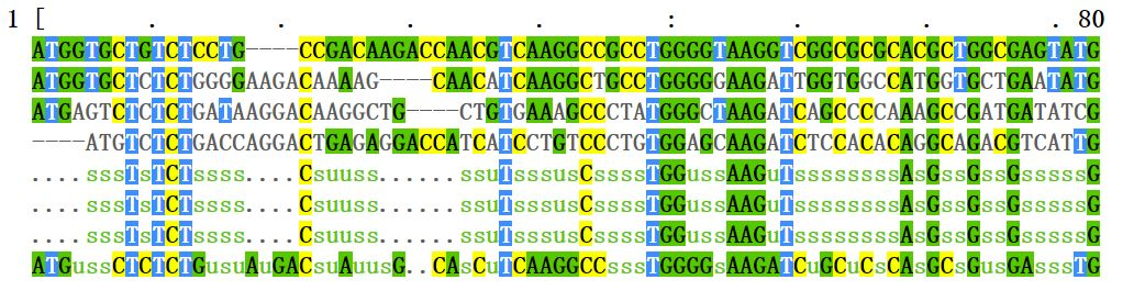 使用Clustal进行多序列比对-CSDN博客