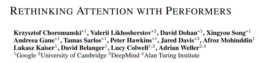 替换Transformer！谷歌提出 Performer 模型，全面提升注意力机制！-CSDN博客
