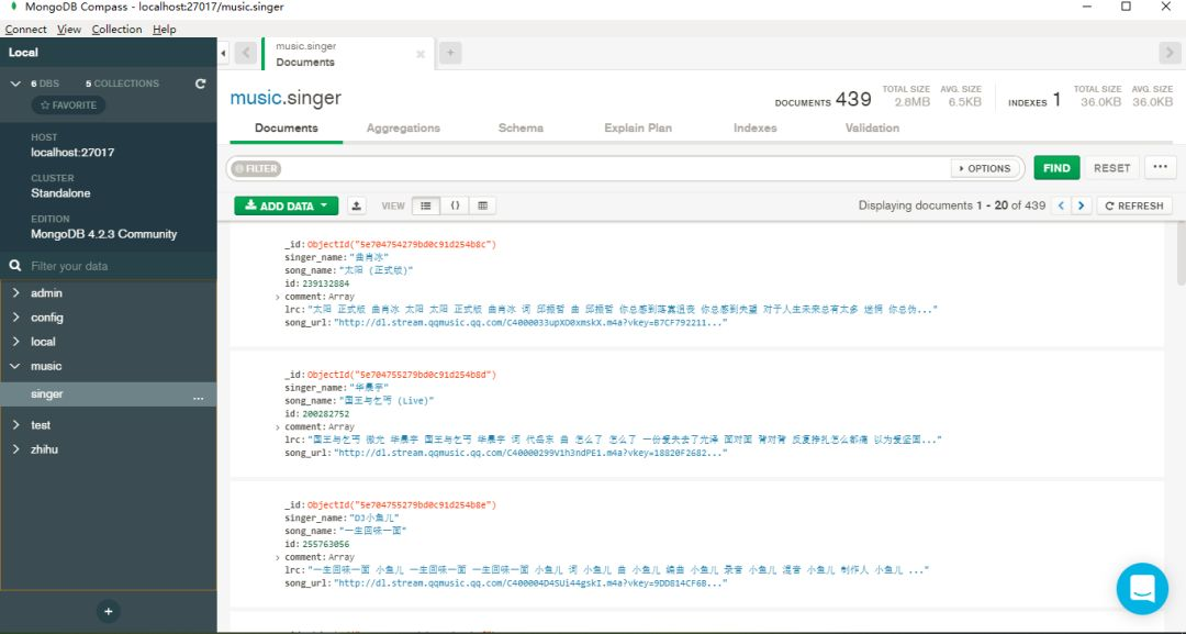Python网络爬虫数据采集实战：scrapy框架爬取qq音乐存入mongodbqq音乐采集评论 Csdn博客 9173