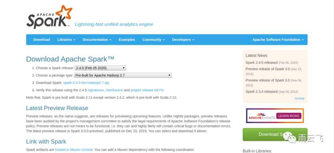 linux下Spark安装与环境配置_上传spark-CSDN博客