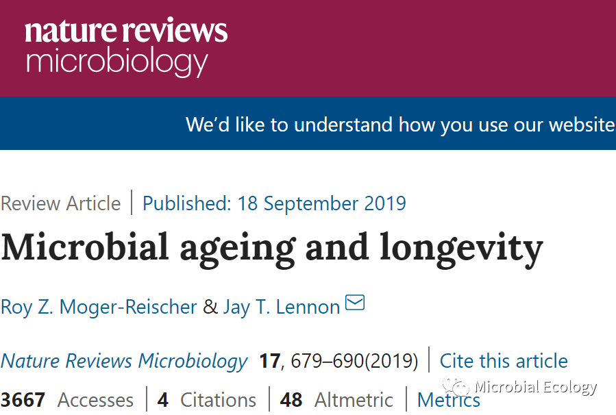 Nature综述：微生物的衰老与寿命-CSDN博客