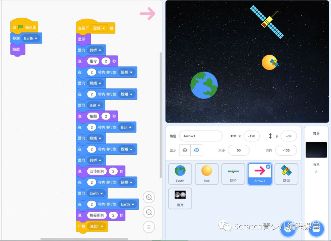 Scratch与物理·天文：模拟中国嫦娥探月工程，探索月球的背面！-CSDN博客
