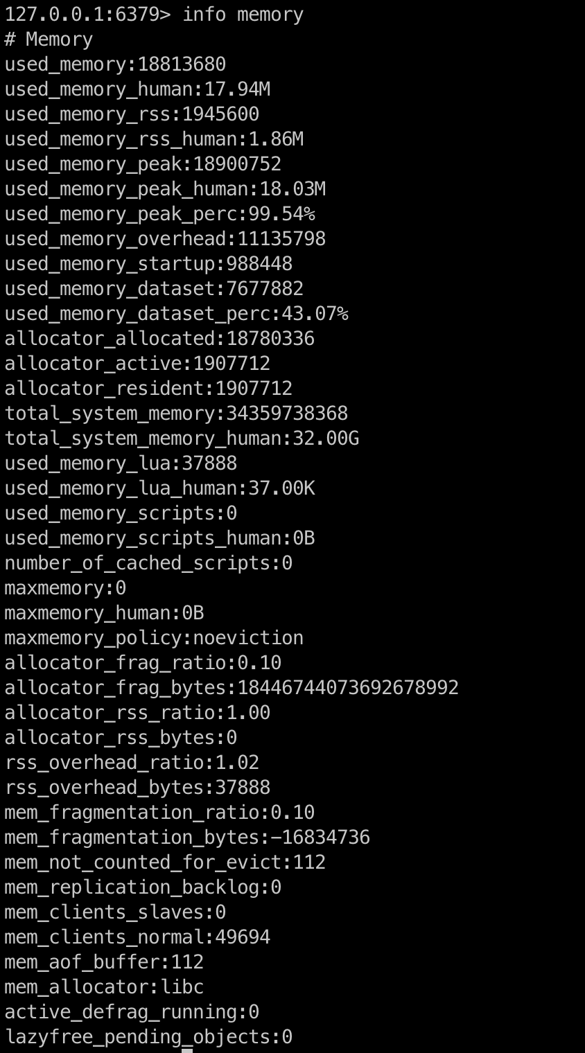 Redis ----- info 命令详解_powershell 获取redis info-CSDN博客